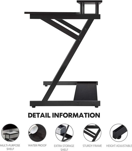 Thuis Laptop Notebook Computer Bureau, Computer Desk Desk Study Desk ...