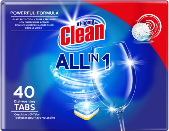 6x At Home Vaatwastabletten All-in-1 40 stuks | bol
