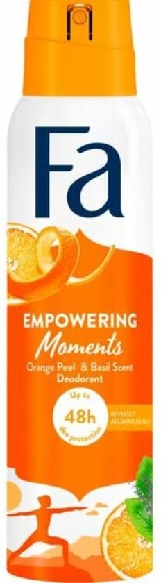 Fa Deodorant Spray - Empowering Moments - Orange - Orange Moments ...