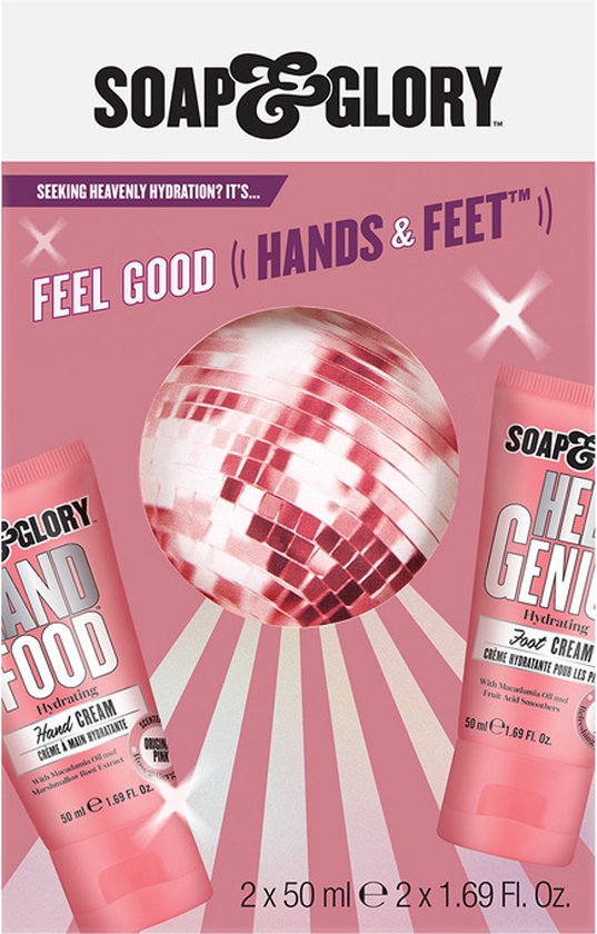 Soap & Glory Feel Good Hands & Feet Duo Giftset | bol