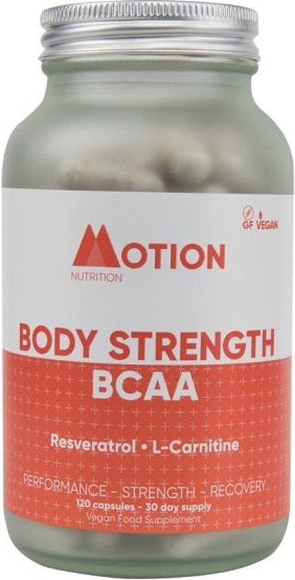 Motion Nutrition - Body Strength BCAA Capsules - 120caps | bol
