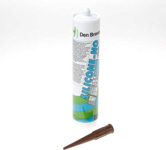 Zwaluw siliconenkit -NO- 310ml koker - sanitair bruin | bol