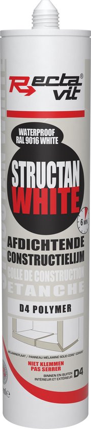 Rectavit Structan White 290ml - Structan White | bol