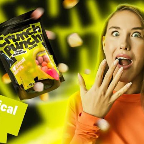 Crunch Punch Freeze Dried Candy Tropical Burst - 200 gram - Snoep ...