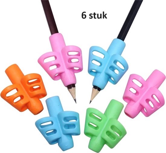 Potloodgrips I Vingergrip Schrijfhulp Kinderen & Ouderen I ...