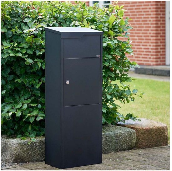 Pakket brievenbus Allux 650 zwart | bol