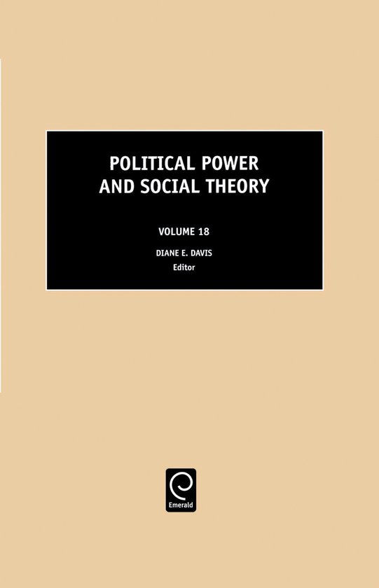 Political Power and Social Theory | 9780762313402 | Boeken | bol