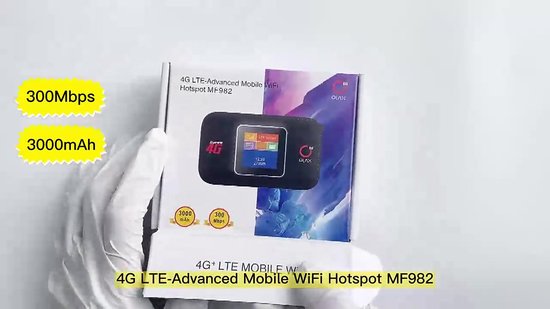 Olax MIFI Router - Draagbare Mobiele Wifi HotSpot met Kleurenscherm ...