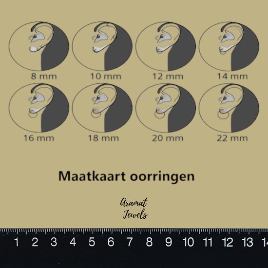 Stalen Goudkleurige Doortrek Oorbellen Met Kettinkje | bol