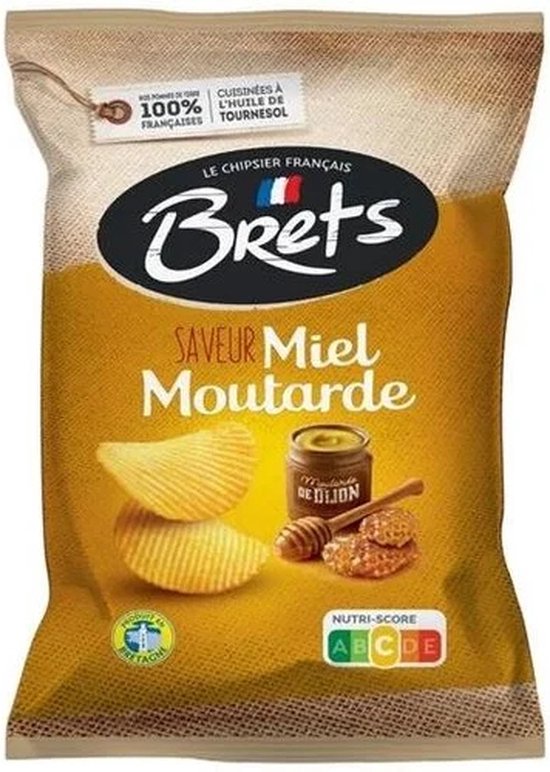 Brets - Honing Mostard Chips 3x 125 Gram | bol