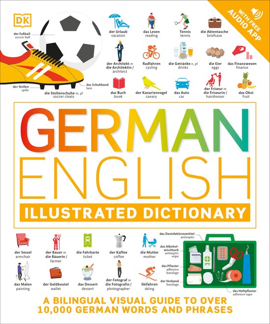 German - English Illustrated Dictionary | 9780744080728 | Dk | Boeken | bol