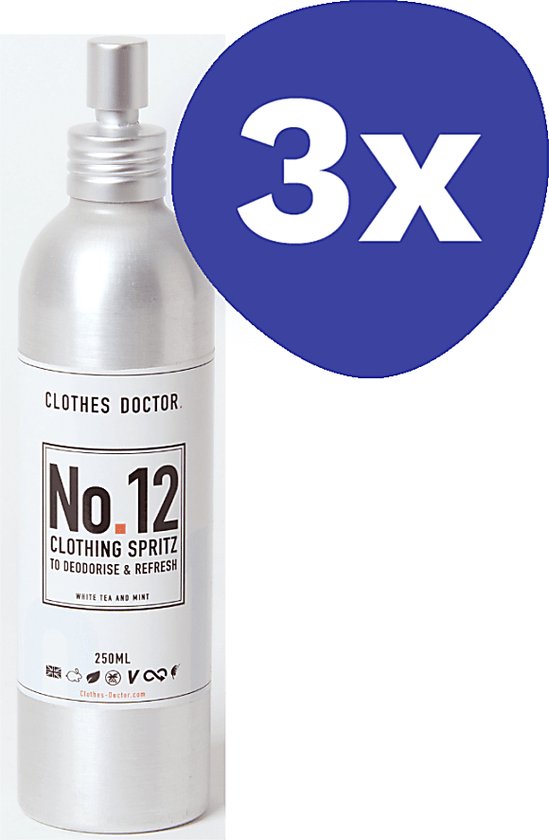 Clothes Doctor Deodoriserende Kleding Spray - (3x 250ml) | bol