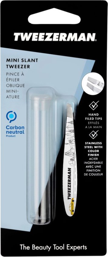Tweezerman Mini Slant Tweezer New York New York 1 stuk | bol