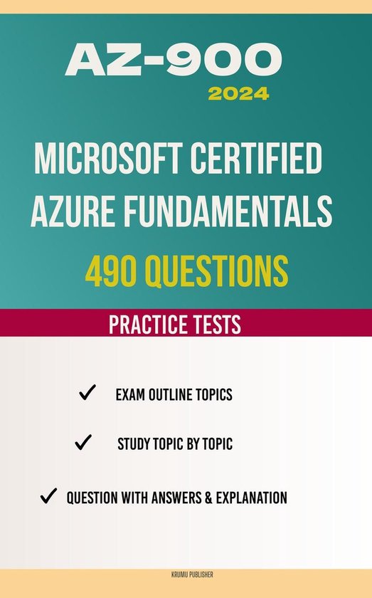 AZ-900 Microsoft Azure Fundamentals: Exam Prep Question Bank (ebook ...