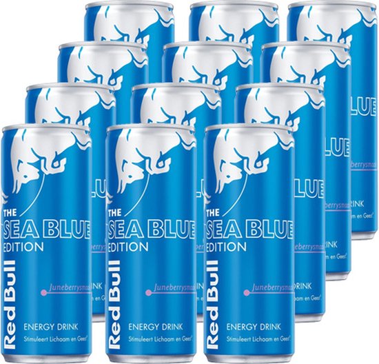Red Bull - Sea Blue Edition (Juneberry) - 12x 250ml | bol