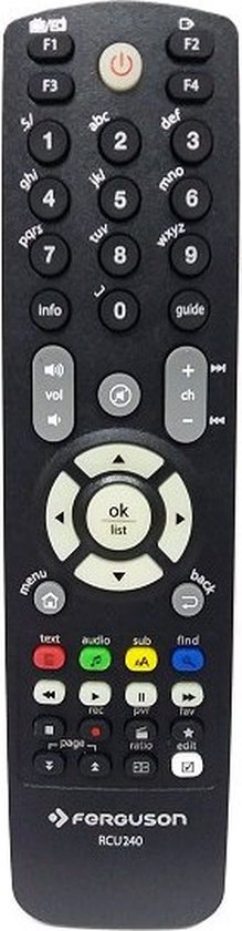 Ferguson afstandsbediening RCU 240 DVB-T | bol
