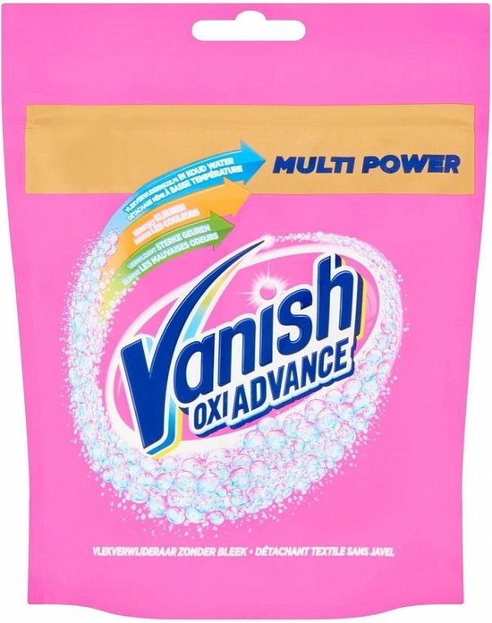 Vanish Oxi Advance Safe Multi Power Vlekverwijderaar Zonder Bleek 4x ...