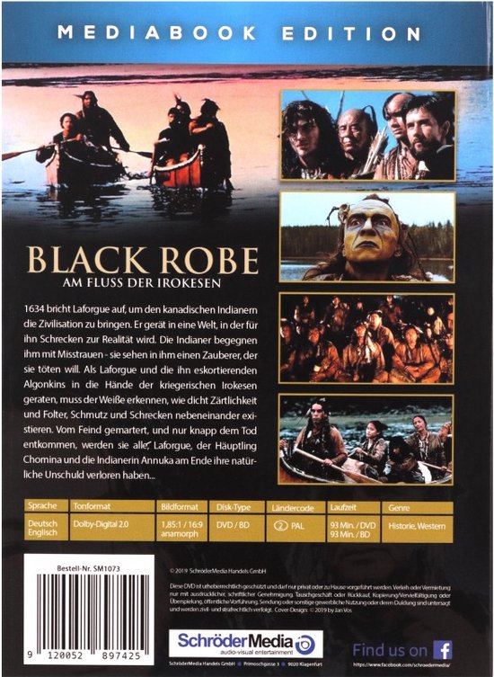 Black Robe [Blu-Ray]+[DVD] (Blu-ray), Linian Liu | Dvd's | bol