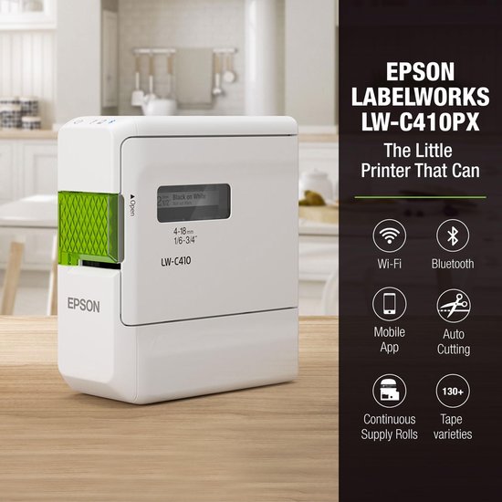 Epson LabelWorks LW-C410 labelprinter Thermo transfer 180 x 180 DPI ...