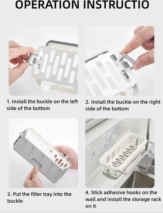 Opbergrek muur zonder boren, kruidenrek met handdoekhouder en 2 haken ...