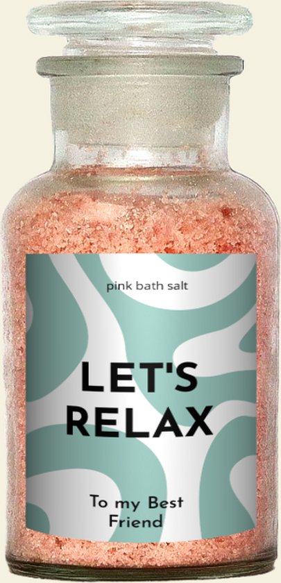 Badzout met Etiket: Let's Relax - Origineel Moederdag Cadeau - makeyour ...