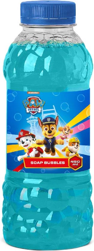Paw Patrol Bellenblaas Navulling - 450 ml | bol