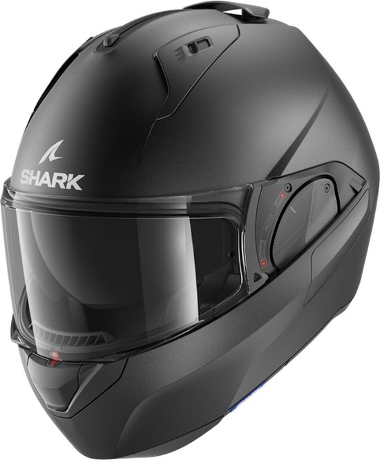 Shark Evo Es Blank Mat Gun Metal Mat A06 XL - Maat XL - Helm | bol