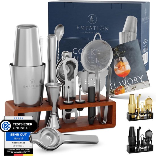 Boston Cocktail Set 825 ml [testwinnaar] - Roestvrij Stalen Boston ...