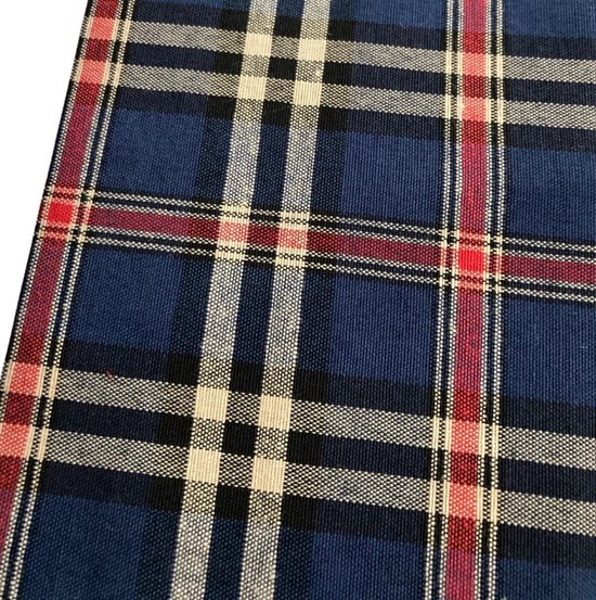 Tafelkleed Castle blauw 140 x 250 - Schotse ruit - kerst - tartan ...