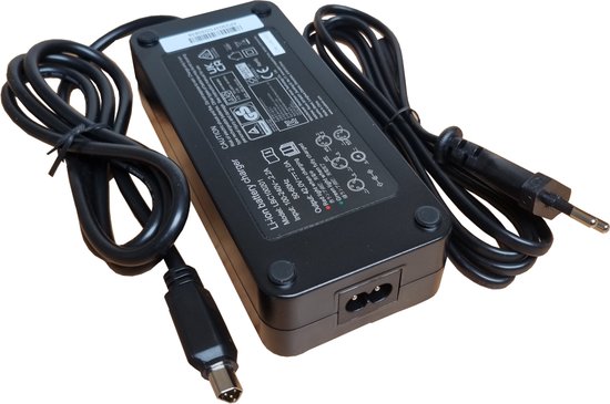 Stella Acculader - Elektrische fietsoplader - 5-polig - trapezium ...