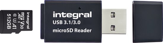 Integral MicroSD Card Reader USB3.1 | bol