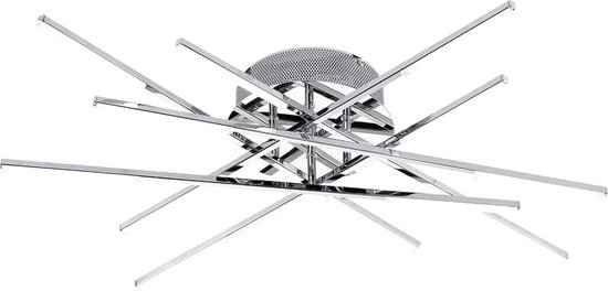 Wofi Leuchten wofi led plafondlamp forte 12lmp 2,8w vast ingebouwd ...