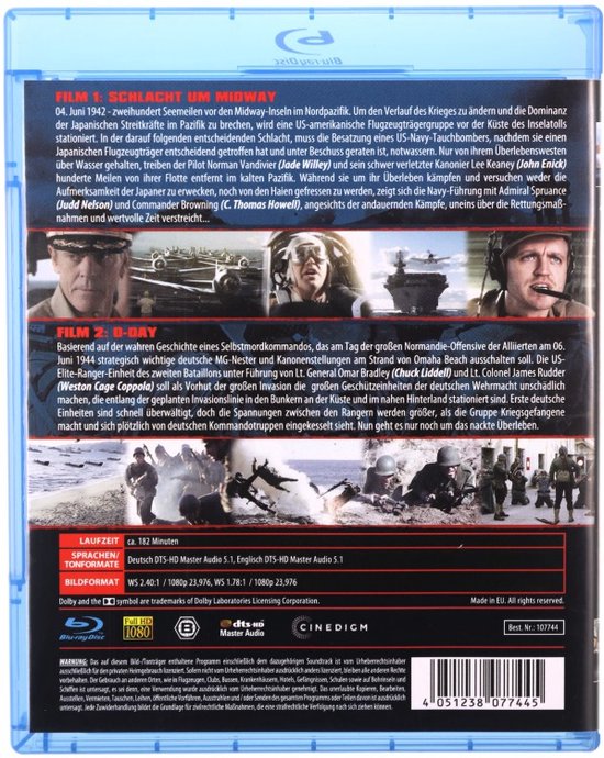 Dauntless: The Battle of Midway [2xBlu-Ray] (Blu-ray), Judd Nelson ...