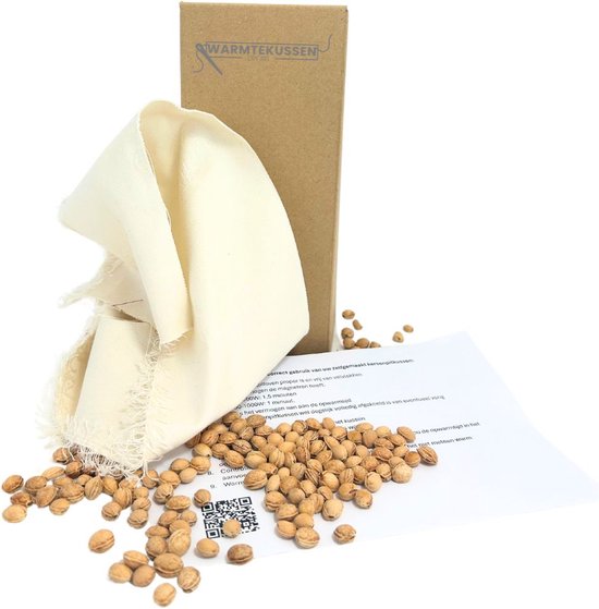 DIY - Kit - Ecru - Maak je eigen warmtekussen met kersenpitten ...