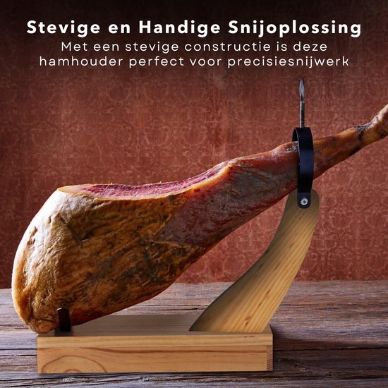 Cheqo® Luxe Hamhouder Set - Met Uitschuifbare Lade - 30 x 20 x 38 cm ...