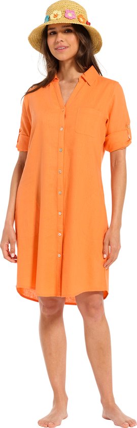 Pastunette - Strandjurk - Oranje - Maat 42 | bol