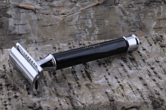 Haryali London Rasierhobel Herren mit 5 Klingen Edelstahl| Rasierhobel ...