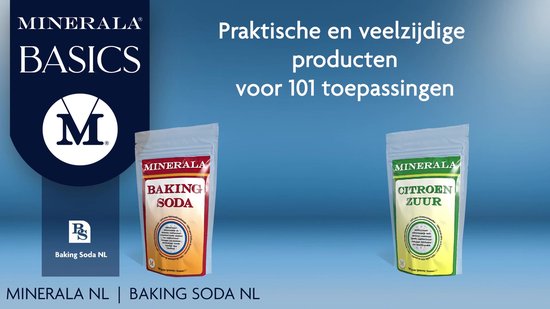 Minerala Wassoda - Natriumcarbonaat - Waspoeder, Zilversoda - 1 kg | bol