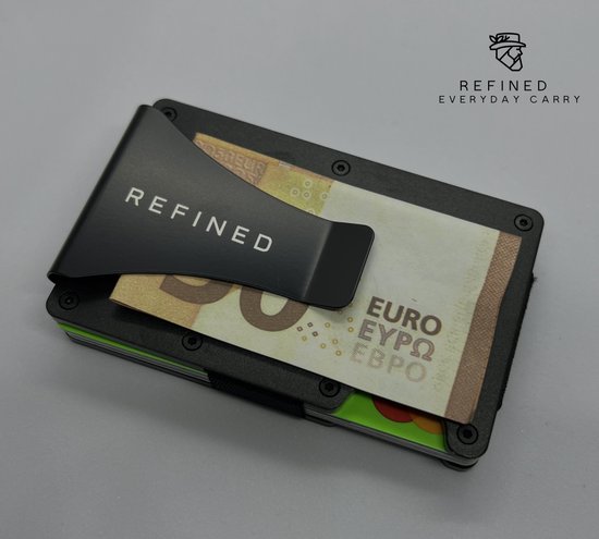 Refined Wallet Aluminium Card Wallet RFID Groen | bol