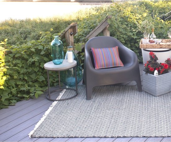 LM-Collection Kingston Tuinkussen 51x15x51cm - Multi kleur - Plastic ...