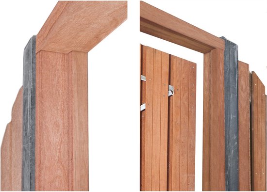 Deurkozijn met aanslagligger 210 x 90-150 cm | bol