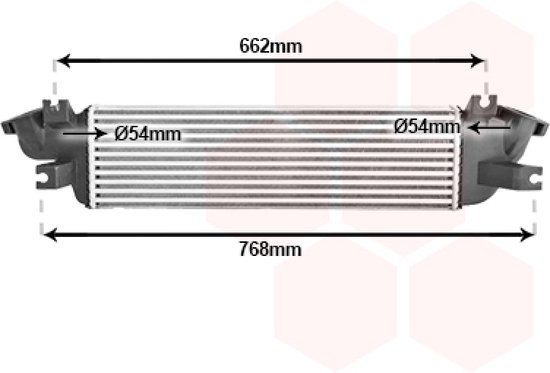 INTERCOOLER VOOR MITSUBISHI L200 2015-2018 1530A161 | bol