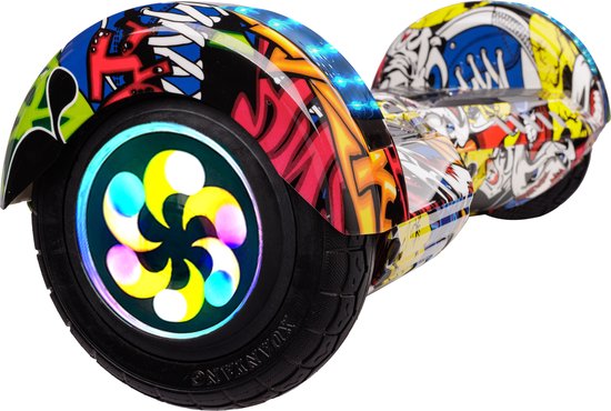 E-Mobility Rentals Hoverboard - Oxboard, 8'' wielen, Lambo Graffiti Pro ...