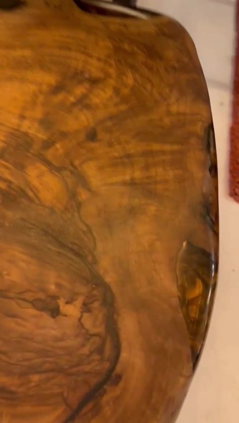 Arka Woods - Epoxy en walnoot hout salontafel - Emily | bol