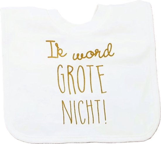 baby slab met tekst je wordt grote nicht je krijgt een bekendmaking ...