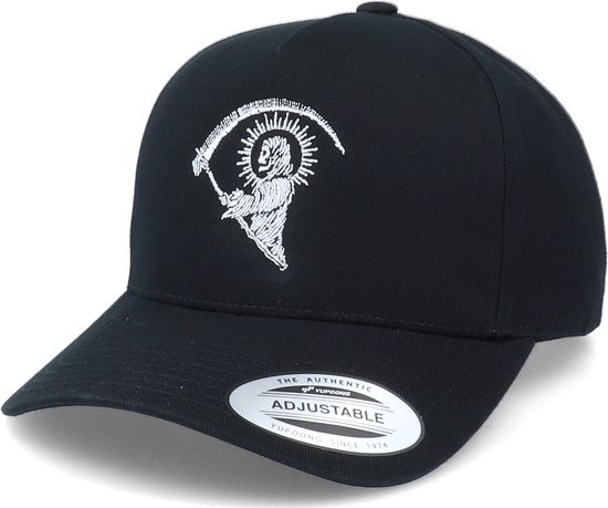 Hatstore- Grim Reaper Curved A-Frame Black Adjustable - Iconic Cap | bol