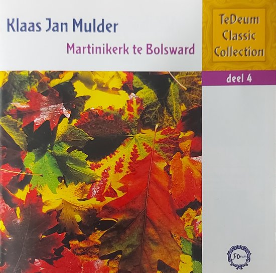 Klaas Jan Mulder - Martinikerk te Bolsward, Klaas Jan Mulder | CD ...