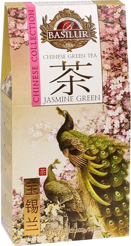 BASILUR Chinese Groene Thee - Chinese groene thee met jasmin 100g | bol