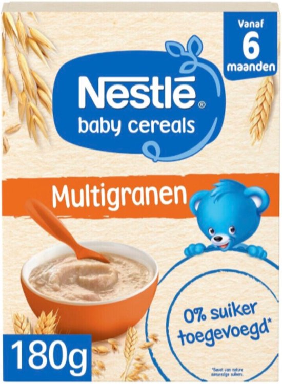 Nestlé Baby Cereals Multigranen - Babyvoeding Babypap 6+ maanden ...