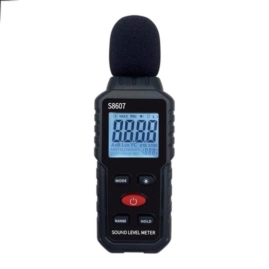 P&P Goods Decibelmeter – Geluidsmeter – Db Meter – 30-130dB – Digitaal ...